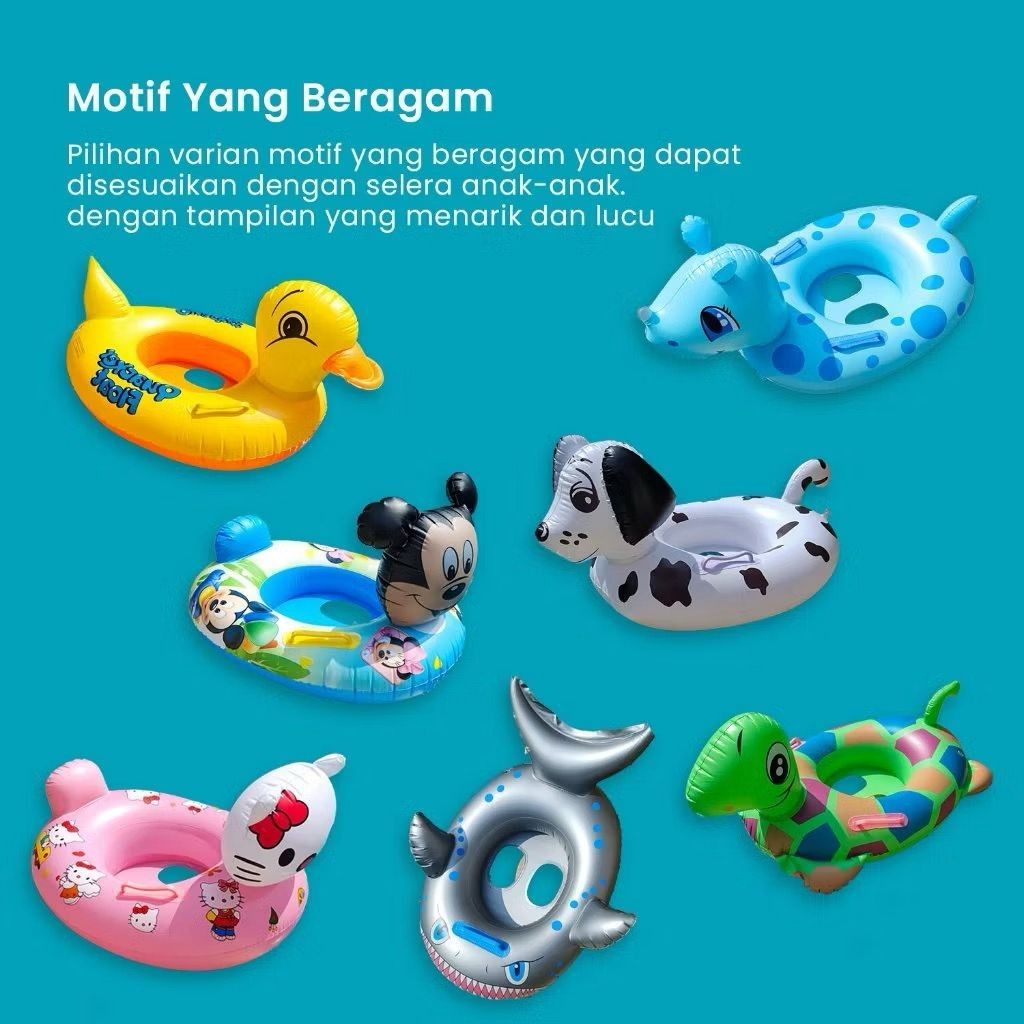 Aquatic BFK01 baby float character Children's Swimming Ring Quacker ...