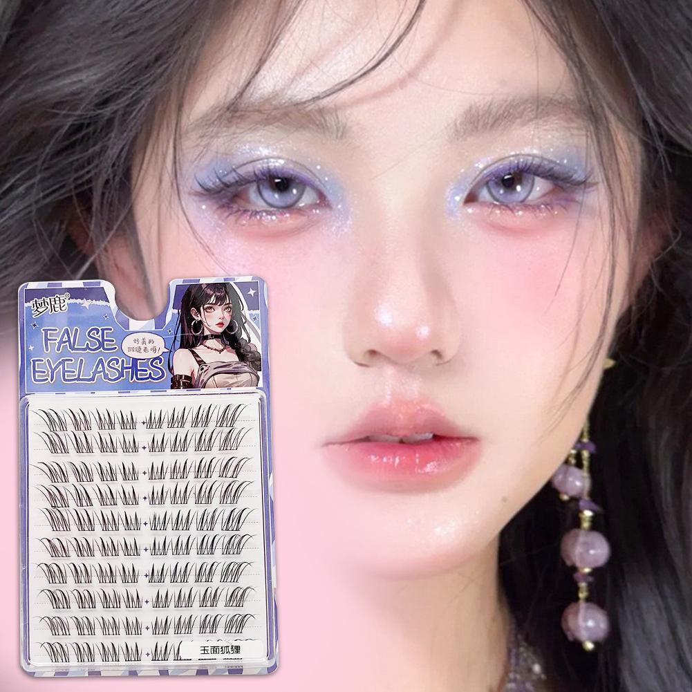 Fox False Eyelash Single Cluster Fox Series Segmented Eyelash ...