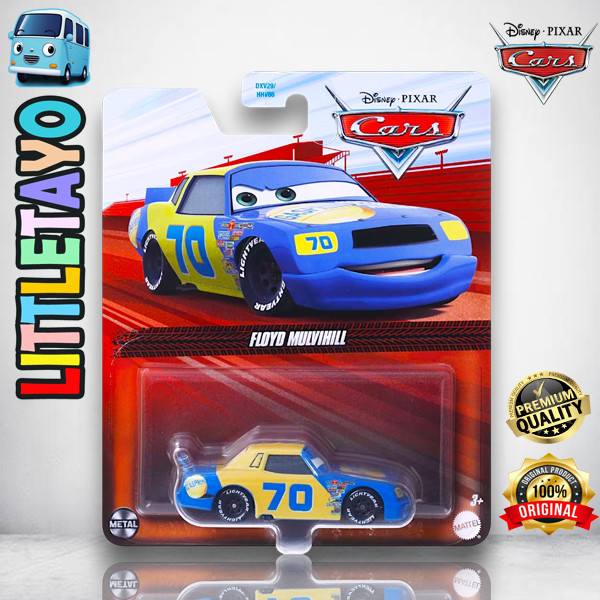 Disney Pixar Cars Floyd Mulvihill Gasprin Metal Car Original Mattel ...