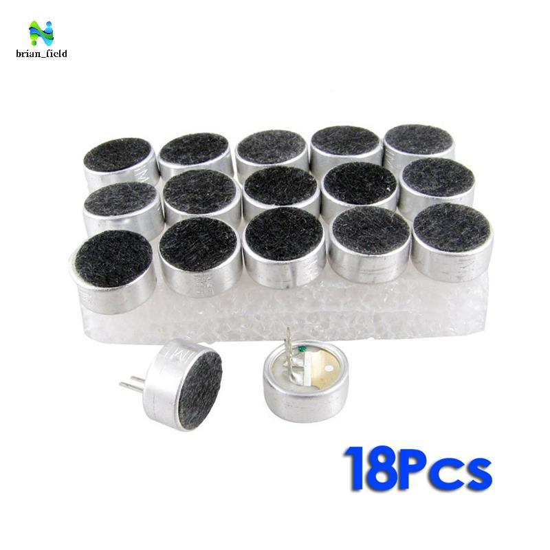 18 Pieces 9.5mm Dia MIC Capsule Electret Condenser miniphones | Shopee ...