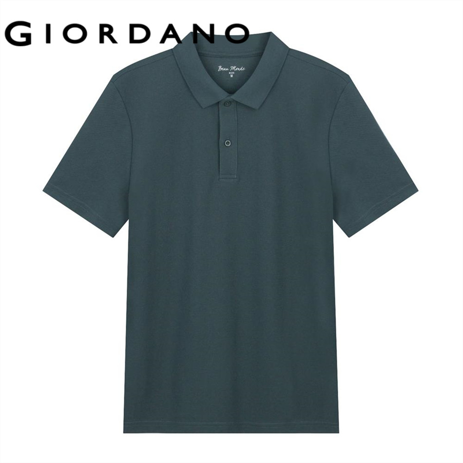 GIORDANO MEN 【Beau Monde】Men's Regular Fit Short Sleeve Polo 0 13015852 ...