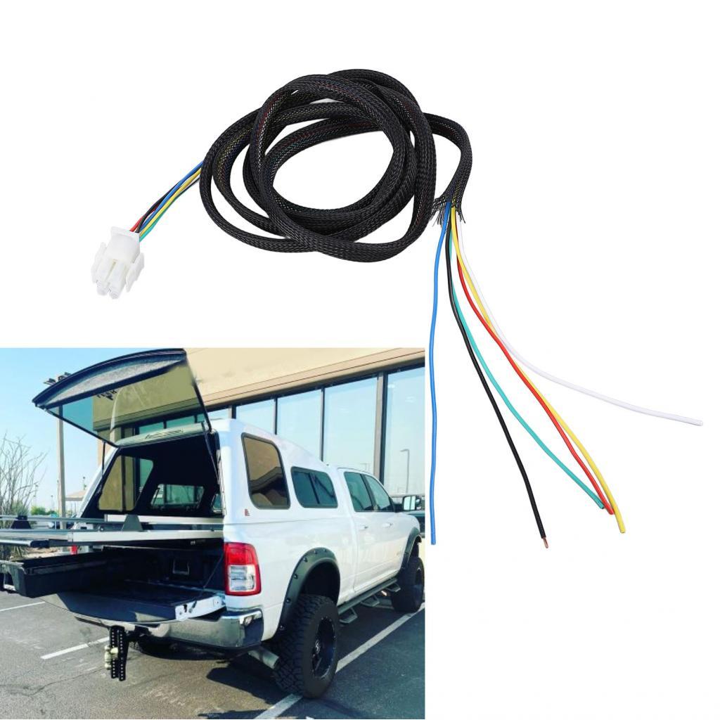 seashorehouse Truck Topper Wiring Cap 6 Pin Harness Tail Brake Light ...