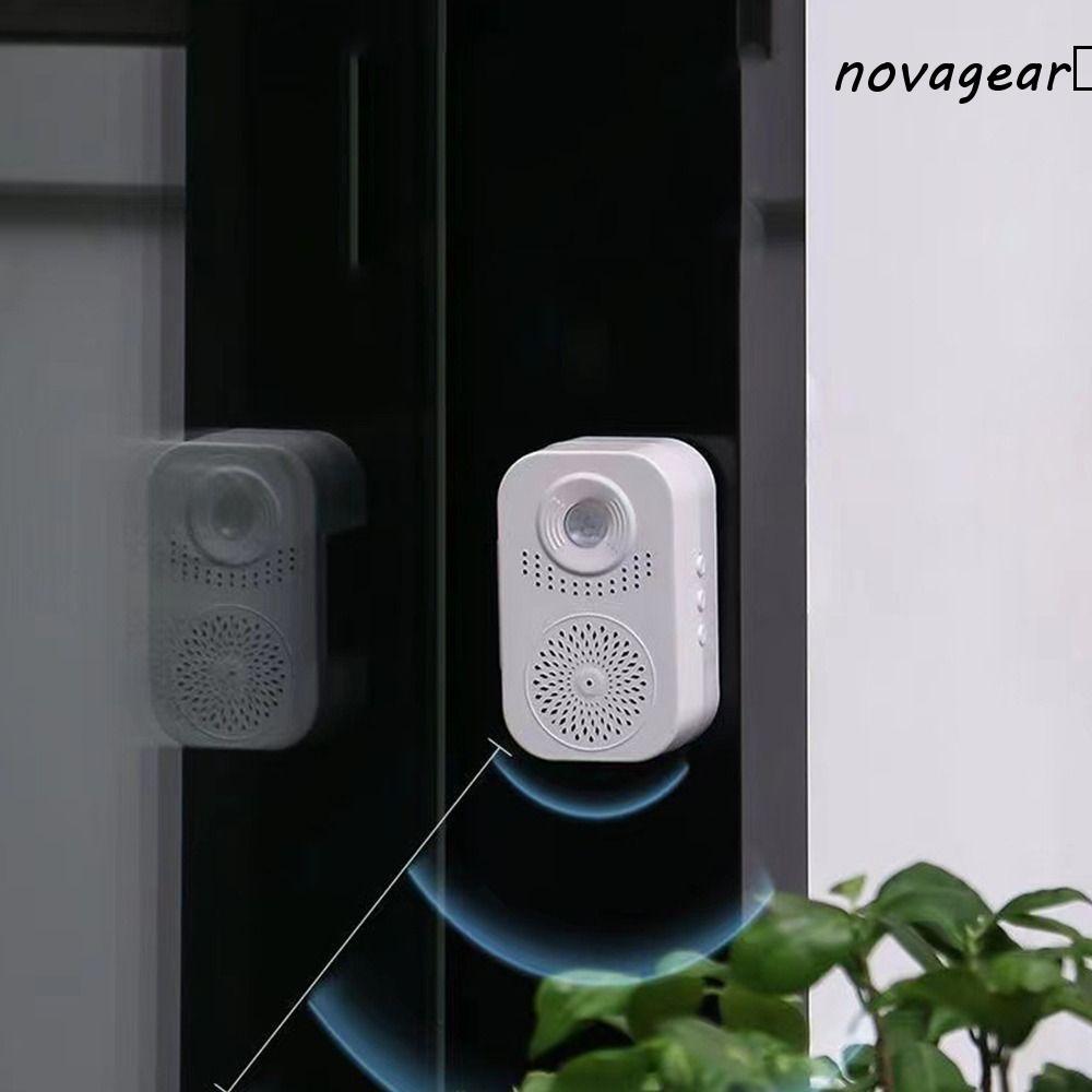 NOVAGEAR PIR Motion Sensor Wireless Home Reminder Infrared Detector ...