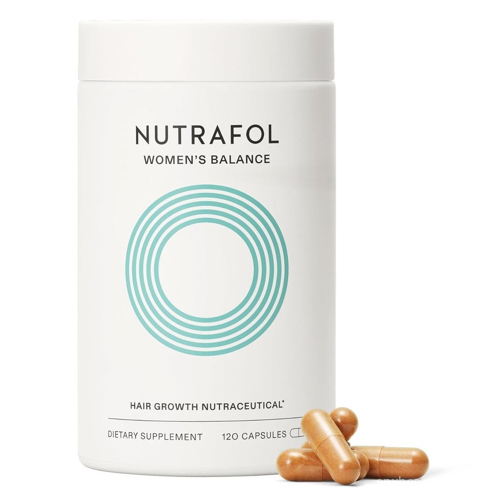 Nutrafol Women's Balance Hair Growth Supplements, Ages 45 and Up ...