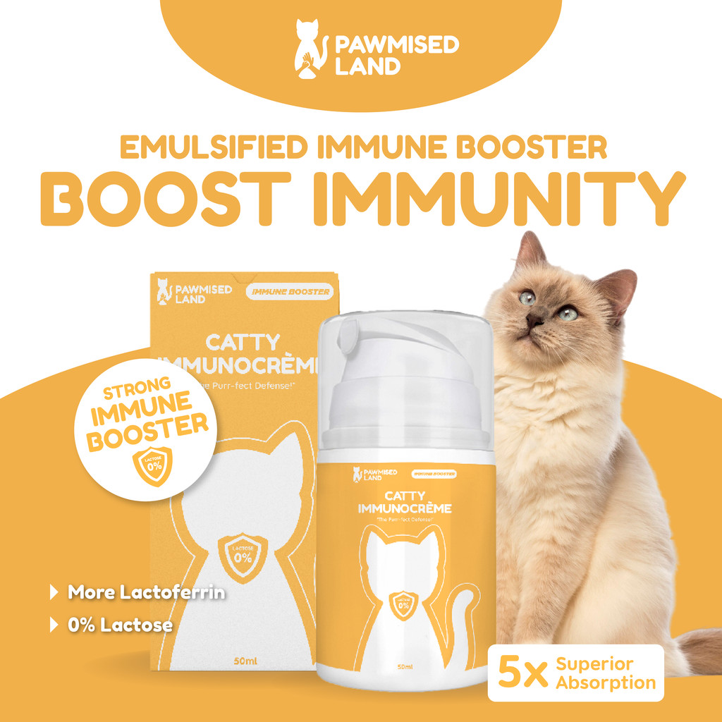(LIVE ONLY) PawmisedLand Catty ImmunoCreme - Emulsified Immune Booster ...