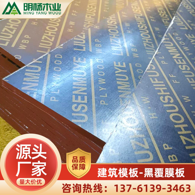 Construction Template Black Lamination Board Wooden Template Clean ...
