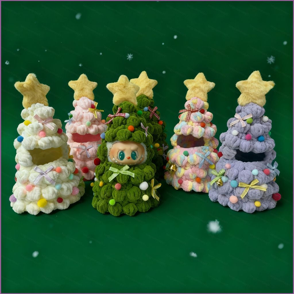 ZY1 Labubu doll Clothes Pure handmade woolen thread crochet Christmas ...