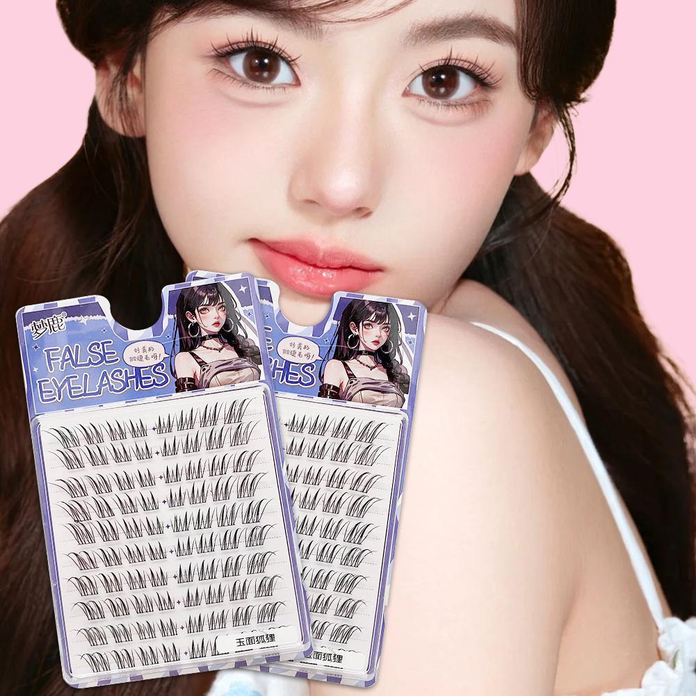 Fox False Eyelash Single Cluster Fox Series Segmented Eyelash ...