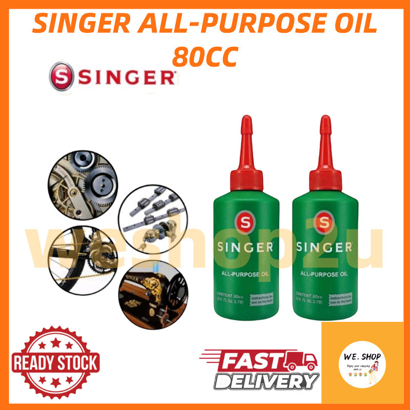 READY STOCK!!! Singer All Purpose Oil Multipurpose Lubricant for Sewing ...