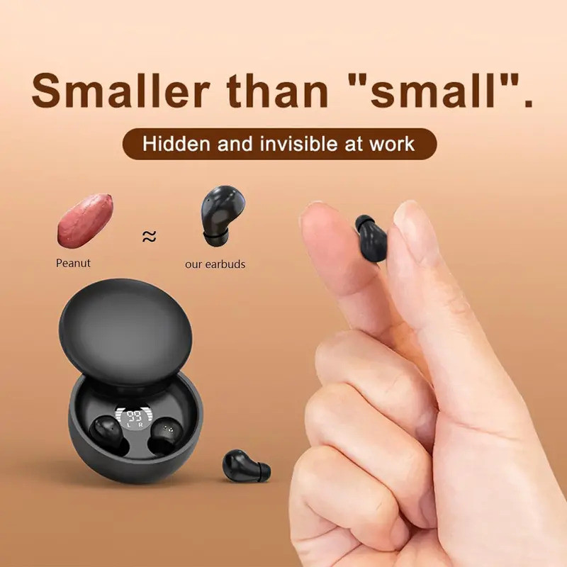 Invisible Sleep Earphones Mini Headphones Bluetooth TWS Wireless ...