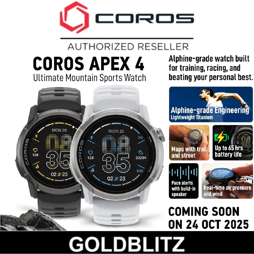 [NEW] COROS Apex 4 Ultimate Mountain Sports Watch 46mm 42mm 24 days ...