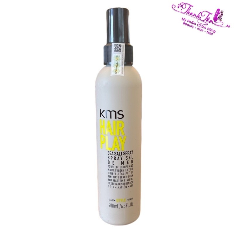 KMS Goldwell Hair Play Sea Salt Spray 200ml - NN | Shopee Malaysia
