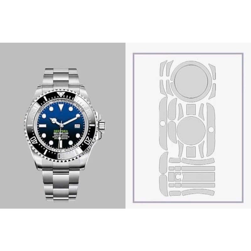 Rolex\Sea-Dweller 126660 (44mm) PPF Luxury Watch sticker for Ultra ...