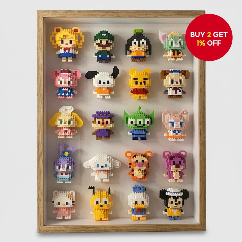Mini Building Bricks, compatible with LEGO Blind Box Figures & Cartoon ...
