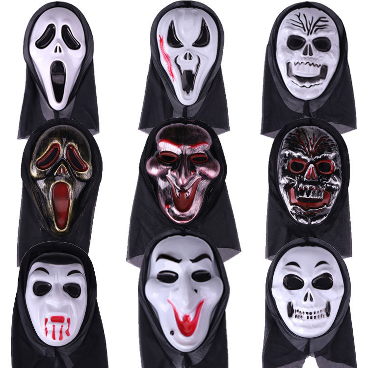 Halloween Horror Mask Party Masquerade Party Whole Person Grimace ...