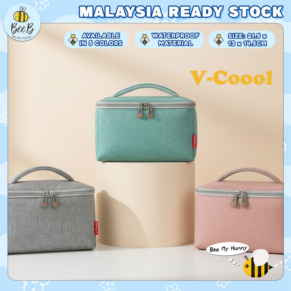 V-Coool Beg Makan Simple Design Small Portable Baby Bottle Bag ...