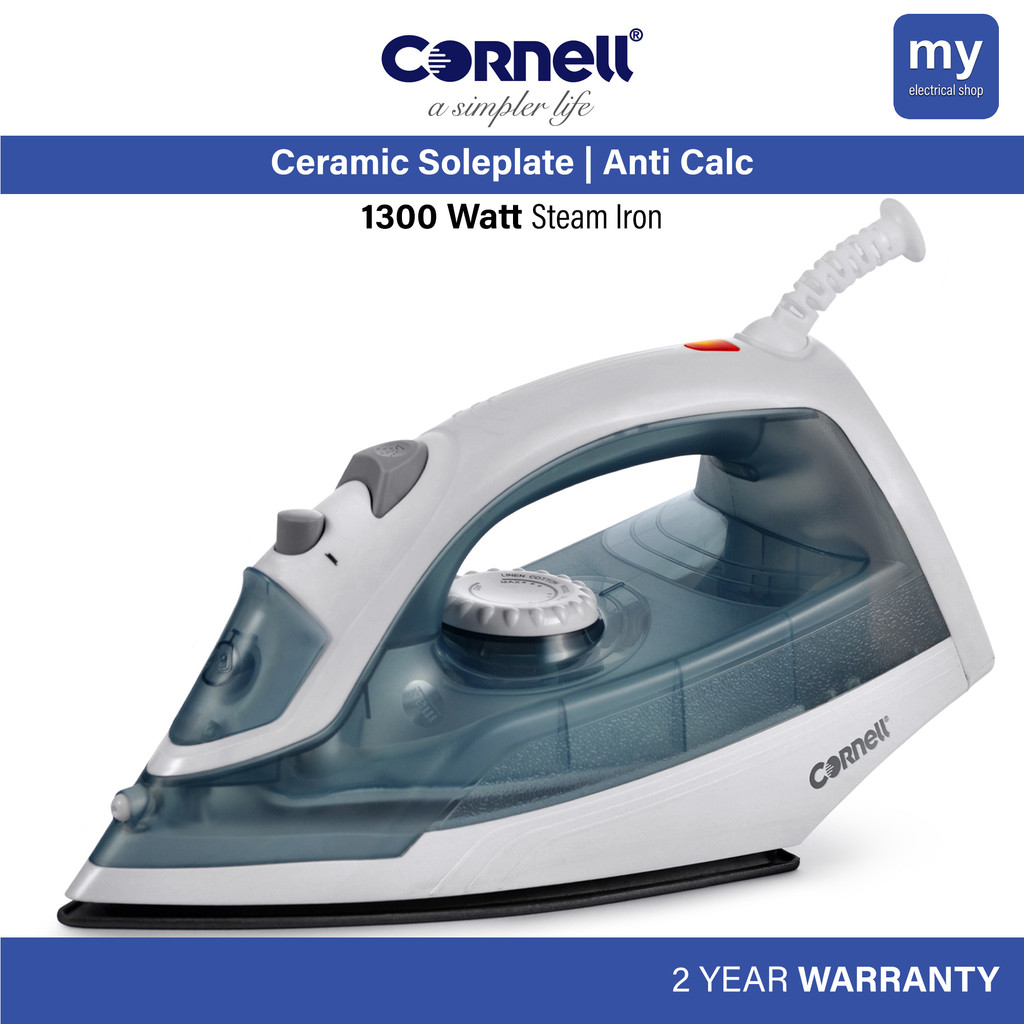 Cornell Steam Iron CSi-S1602S 1300 Watt Ceramic Soleplate | Shopee Malaysia