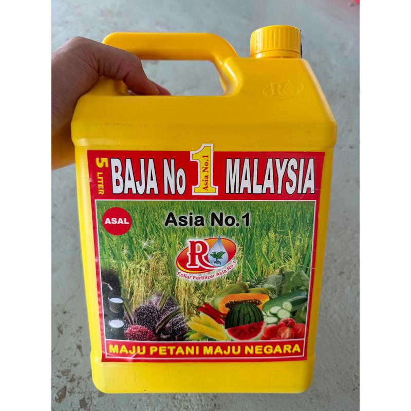 [ORIGINAL] 5L RO FREE 1L POWER K ASIA NO 1 Baja Buah/Vitamin Padi/Baja ...