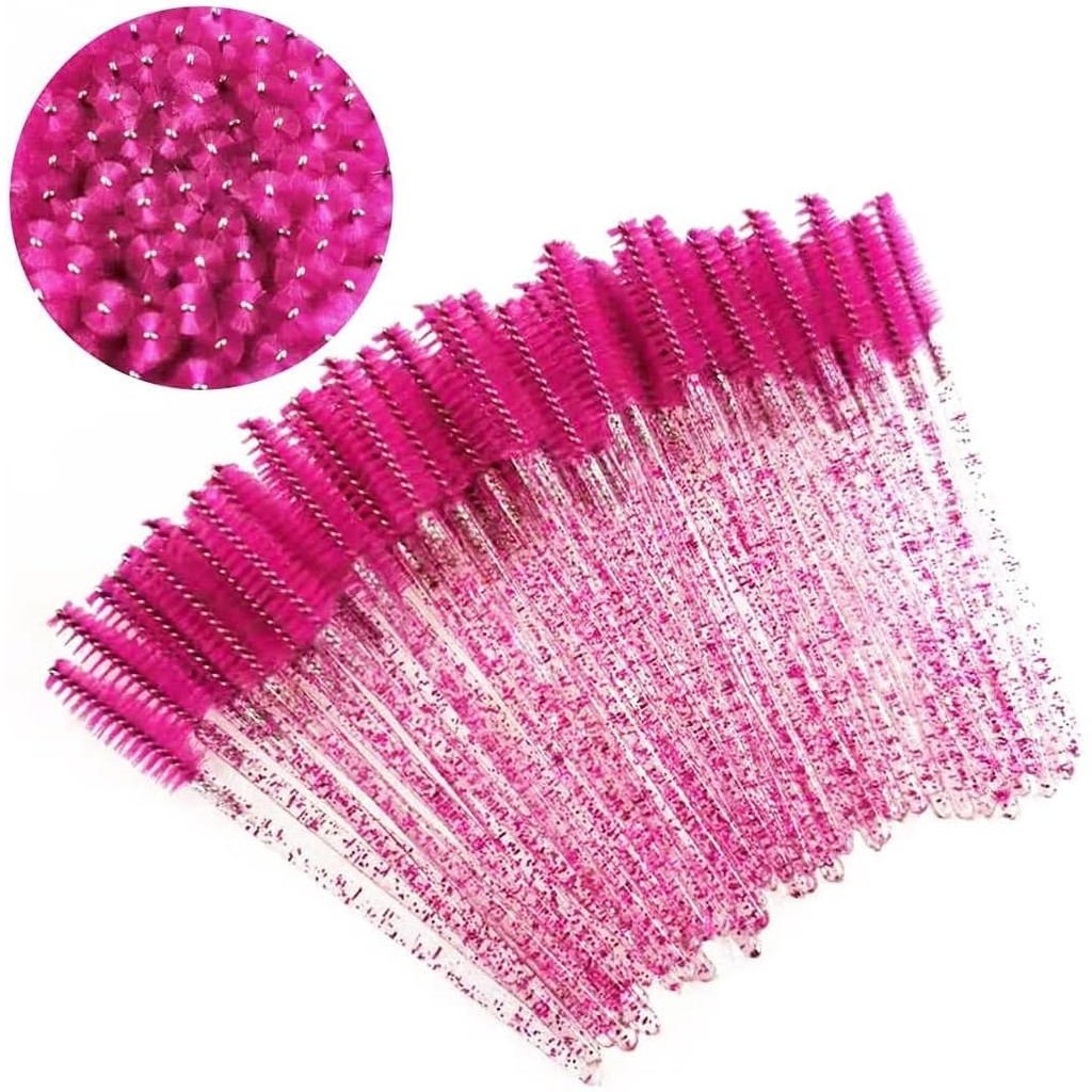 ZHIYE 50 pcs Berus Maskara Bulu Mata, Kit Solekan Berus Kening ...