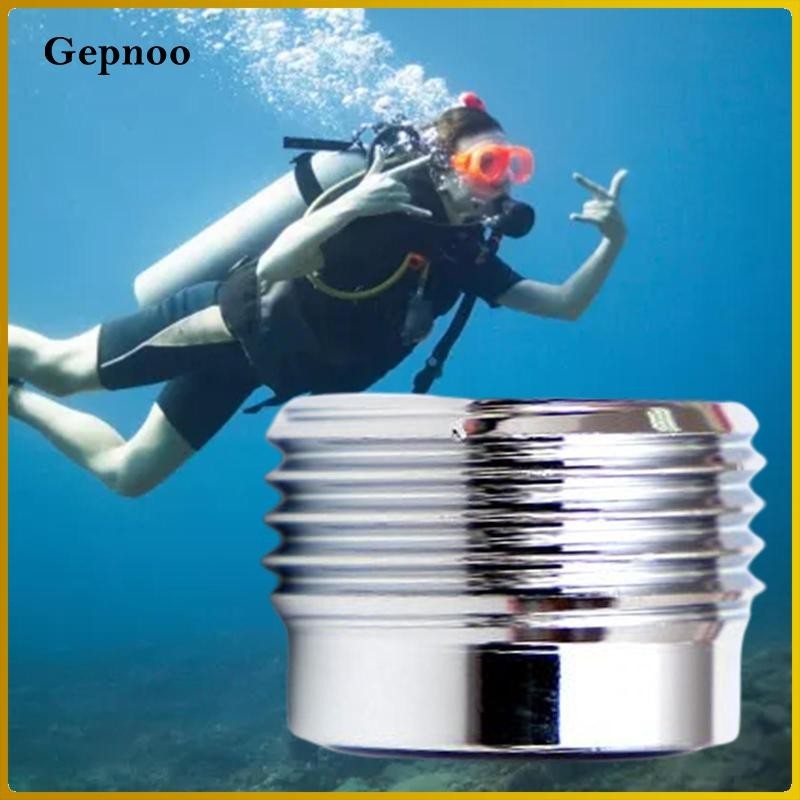 Gepnoo Scuba Diving Cylinder Adapter Din to Yoke Insert Tank Valve ...