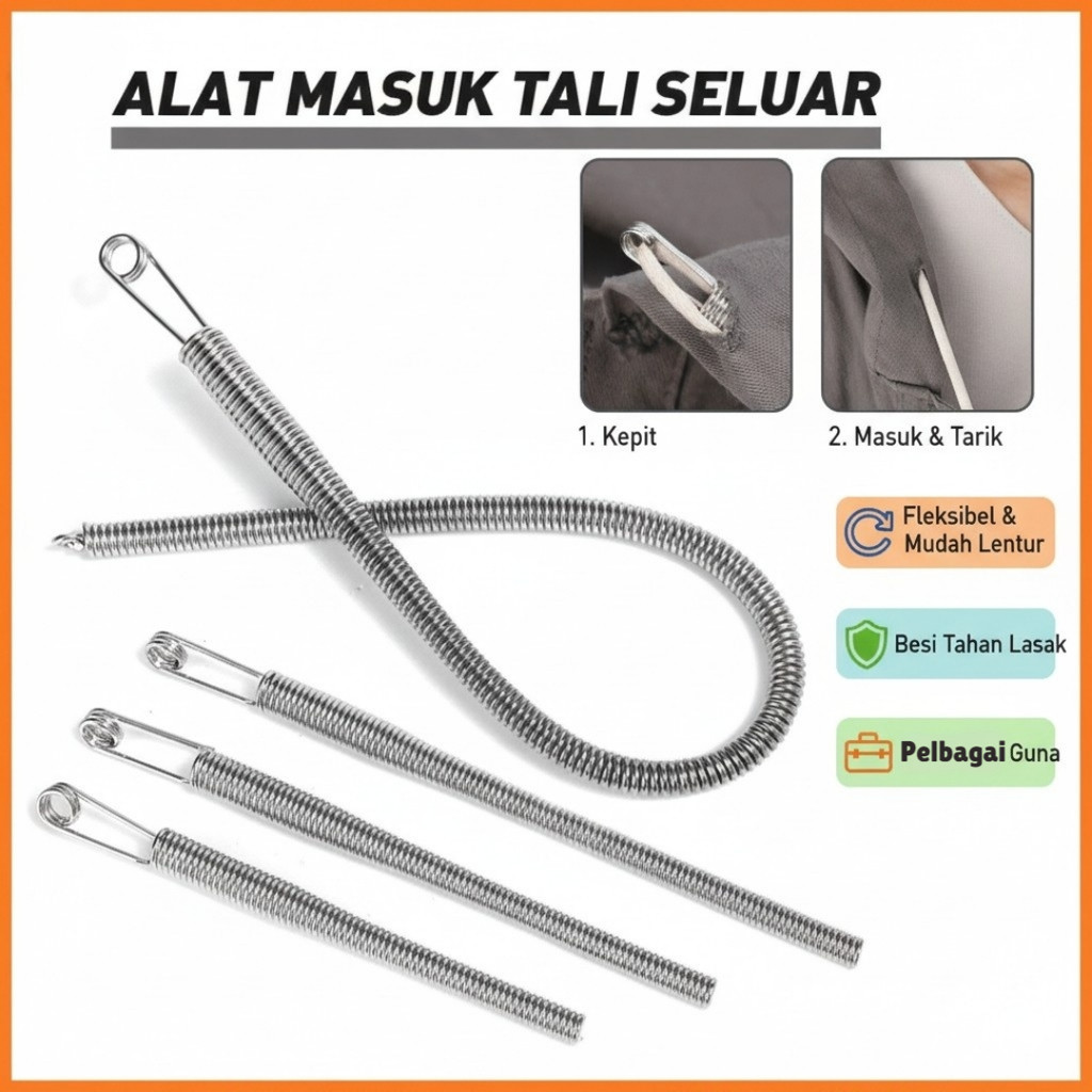 Penyelesaian Masalah Tali Hilang Flexible Spring Threader Alat Masuk ...