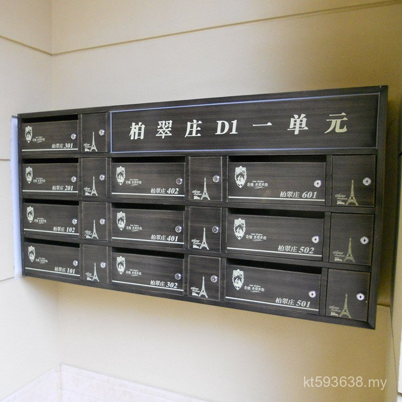 Letter Box Letter Box Outdoor Opening Letter Box Wall-Mounted Floor ...