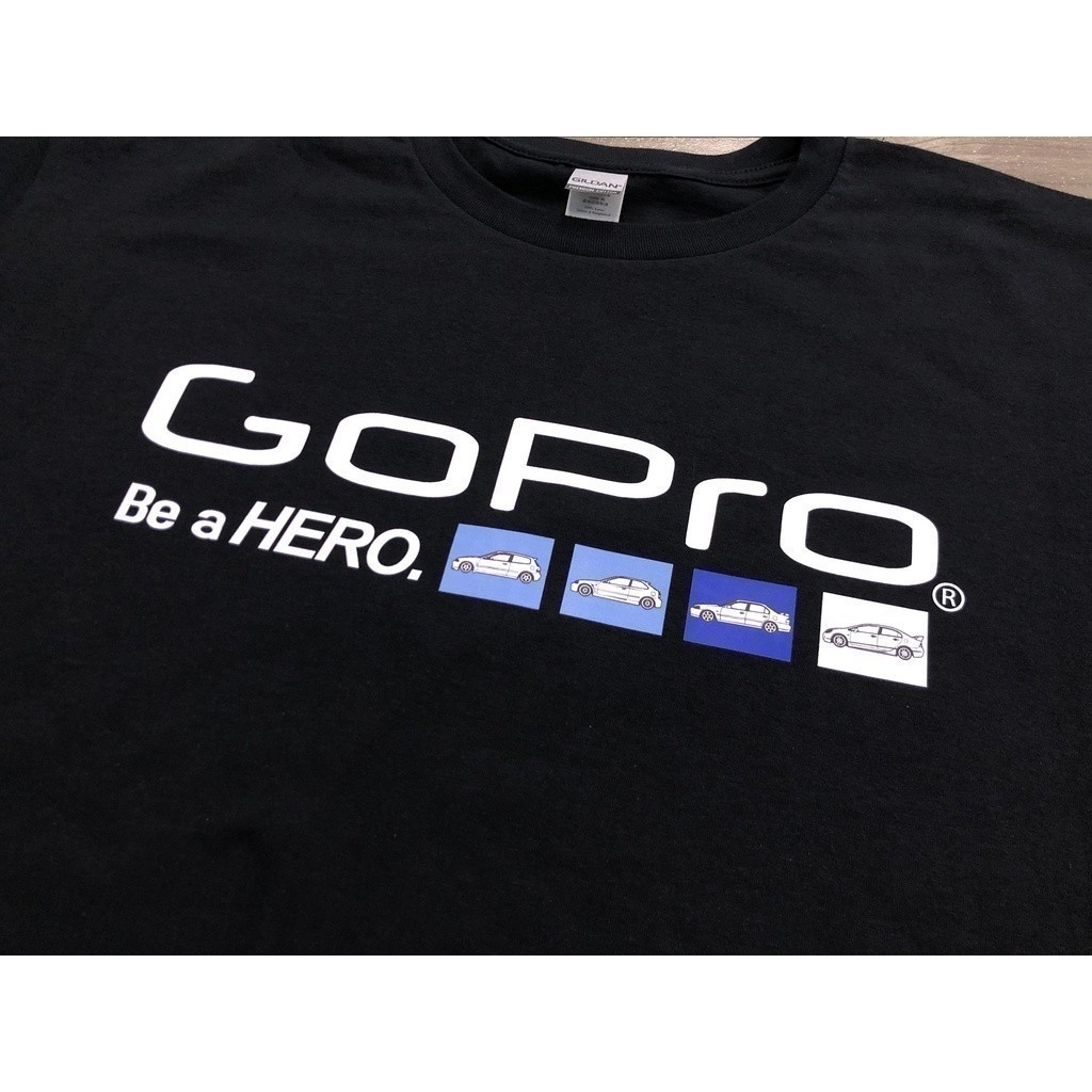 GoPro 2025 fashion Be Hero Honda Racing (Black Tshirt) | Shopee Malaysia