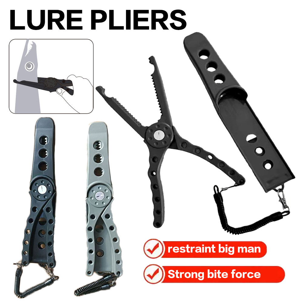 Fish Lip Grabber Fish Body Clamps with Nonslip Handle and Lanyard ...