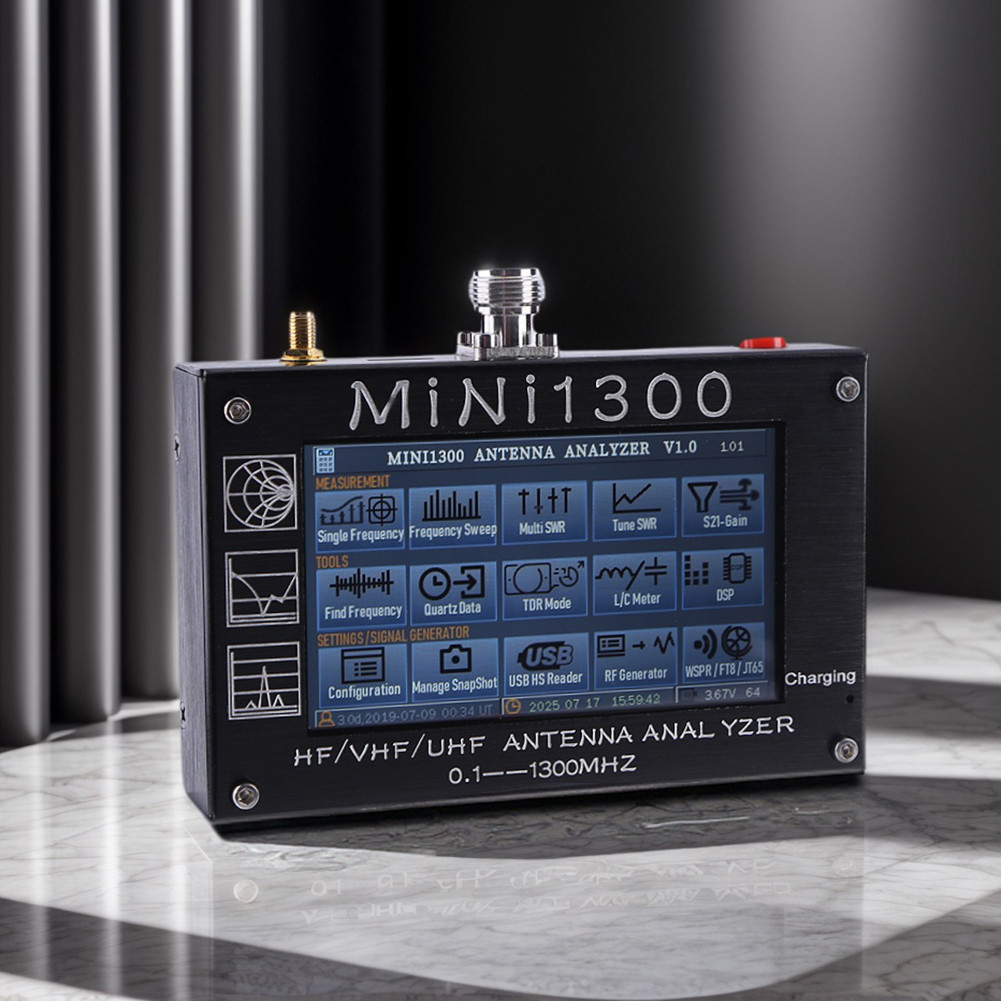 Antenna Analyzer Meter Tester with Touch Screen Aluminum Shell Portable ...