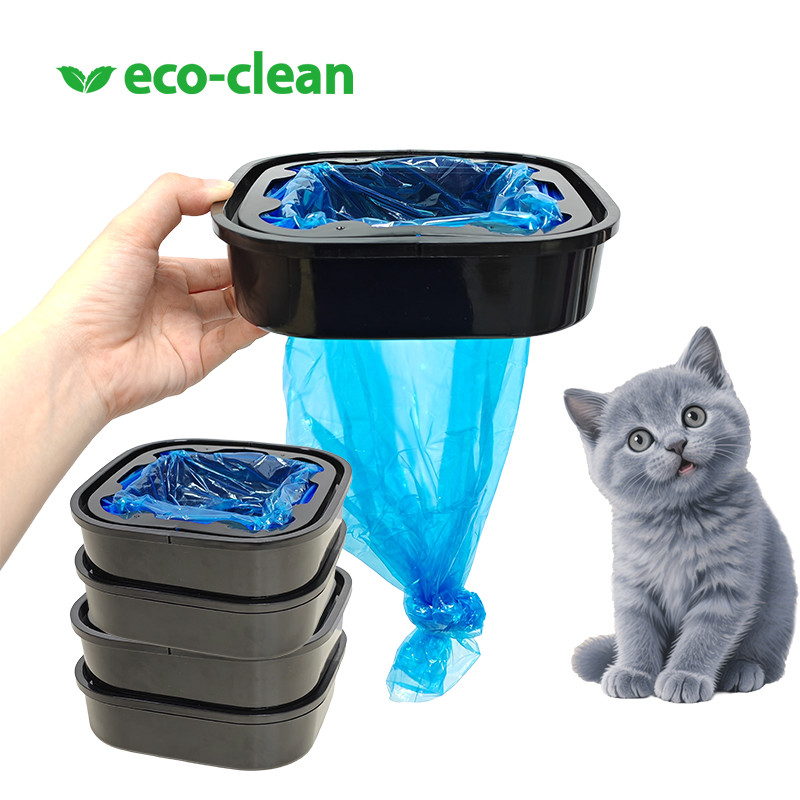 Eco Friendly Cat Litter Box Liners Refill Bags with Odor Lock ...