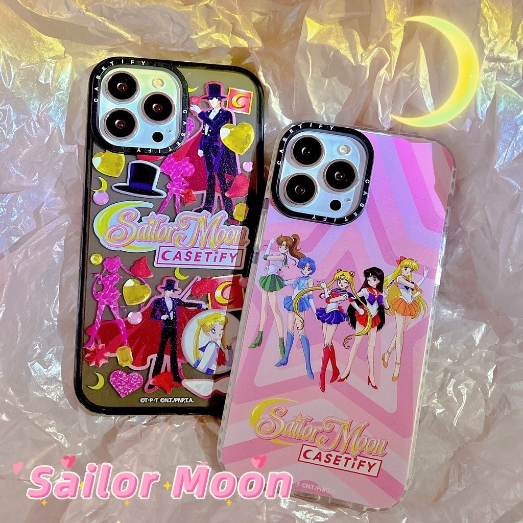 CASEFY Sailor Moon Tuxedo Mask Retro Japanese Anime Cartoon Soft Case ...