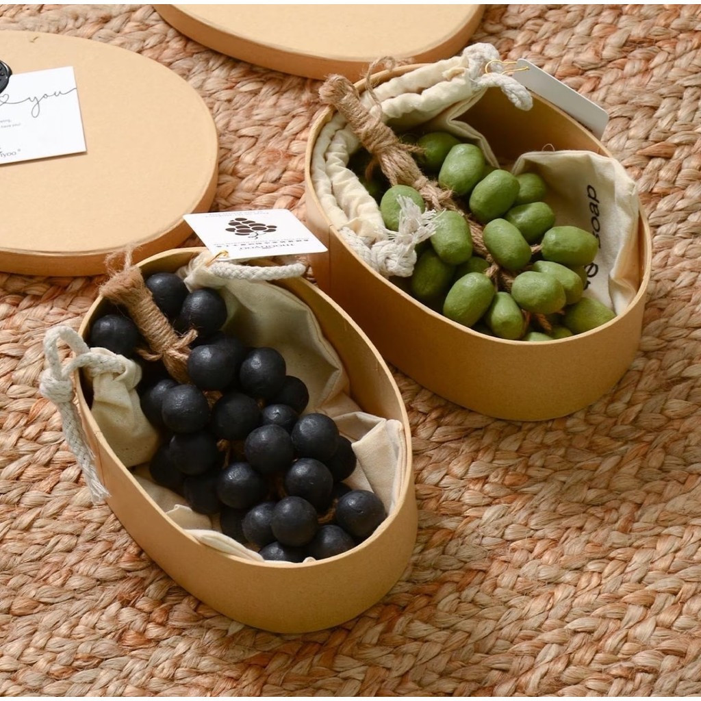 Green Grape Artisan Soap Gift Set | 3 Fragrances: Green Grape Coco ...