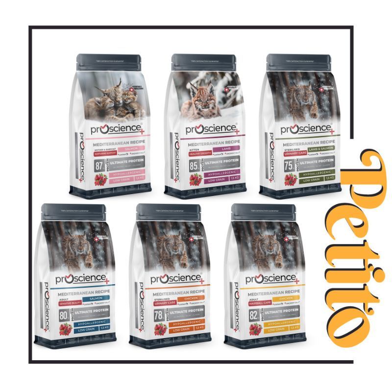 ProScience Cat Food Kitten Adult Sterilized Urinary 1.5kg | Shopee Malaysia