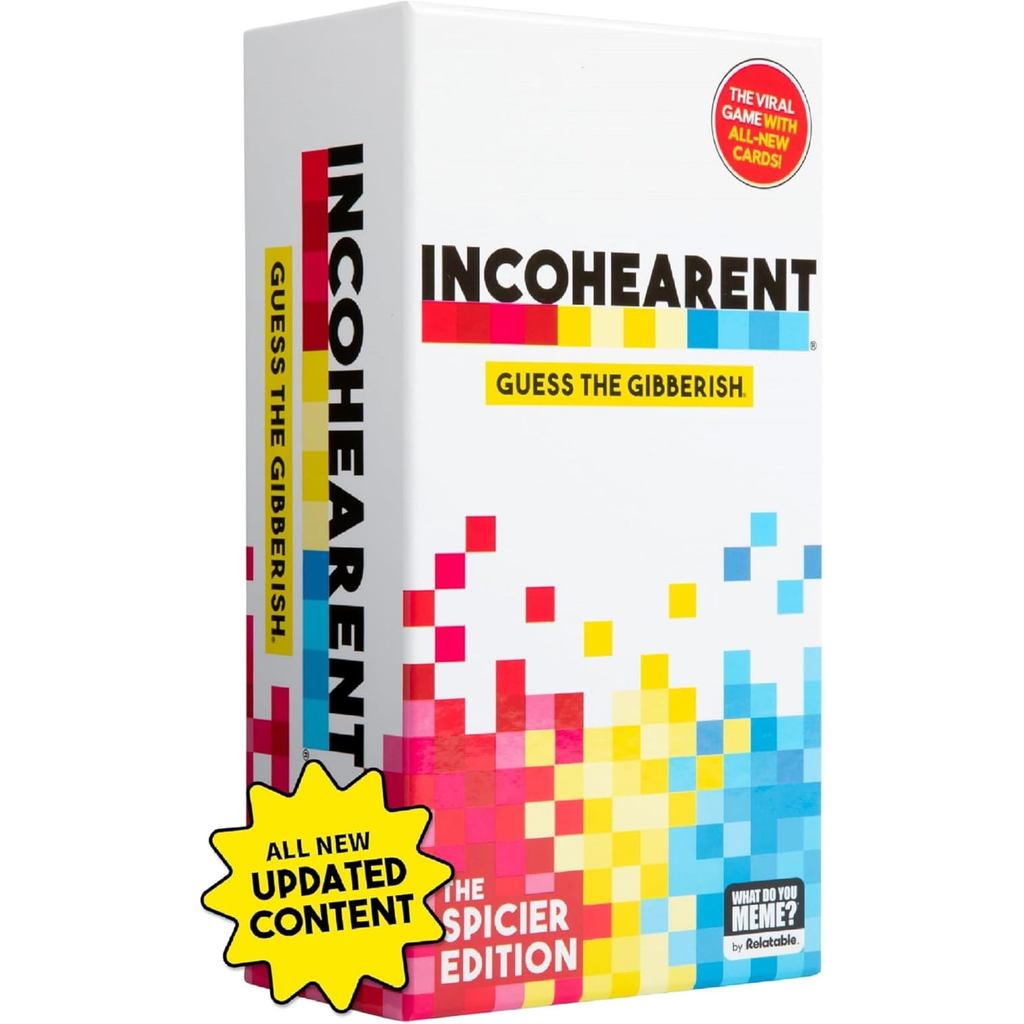 WHAT DO YOU MEME? Incohearent, The Guess The Gibberish Party Game by ...
