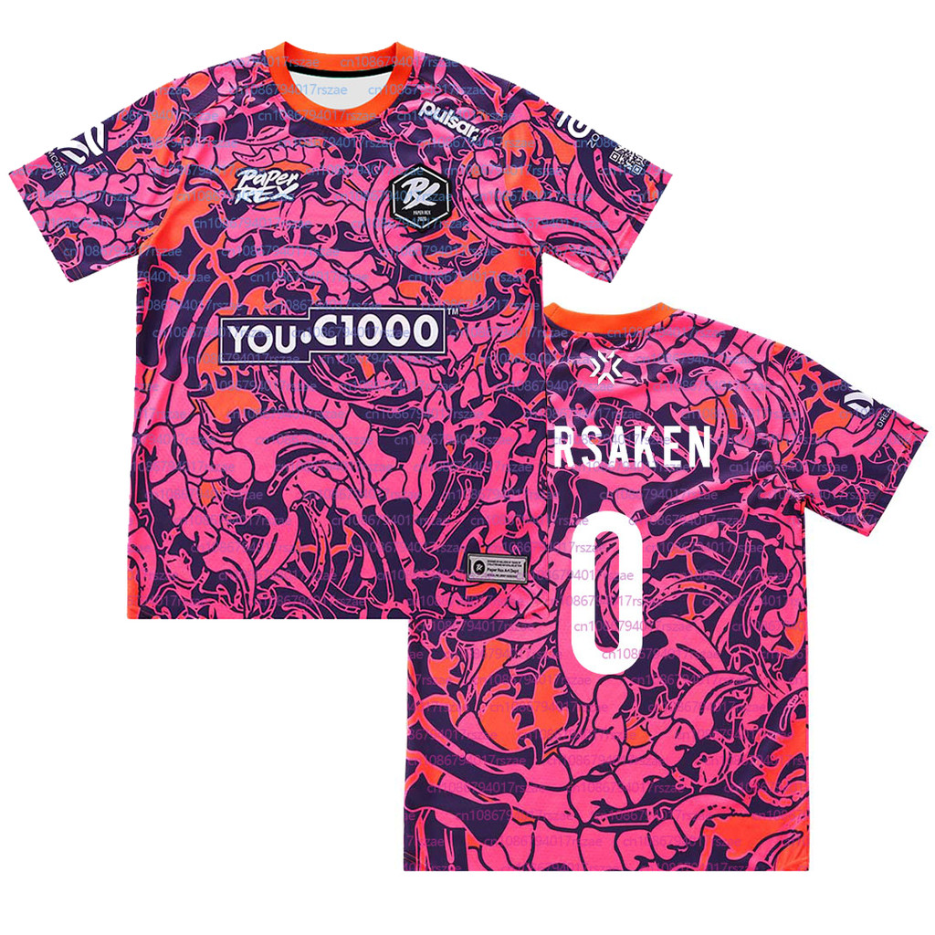 PRX Match Jersey 2025 26 DinoGlitch Team Uniform VCT Esport Men T-shirt ...
