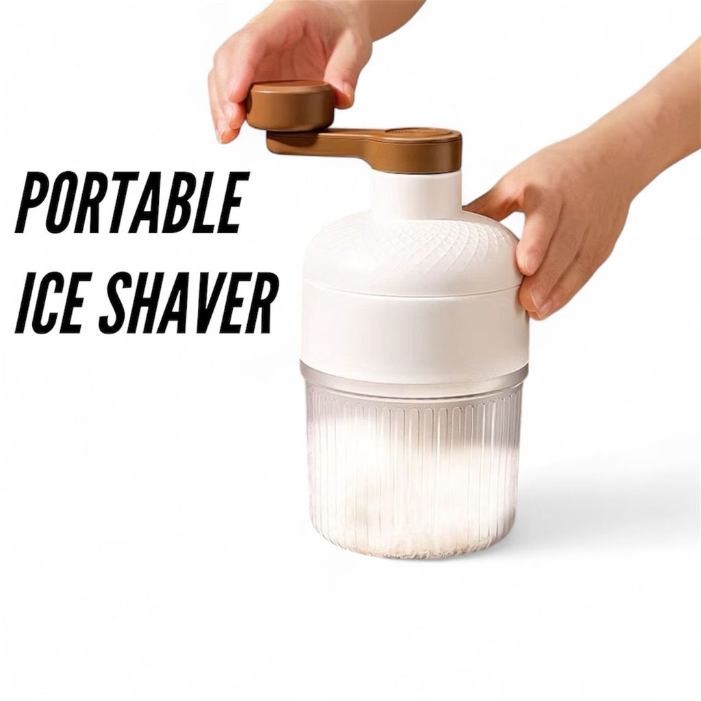 Portable Ice Shaver Manual Ice Shaver Ice Crusher Summer Office Home ...