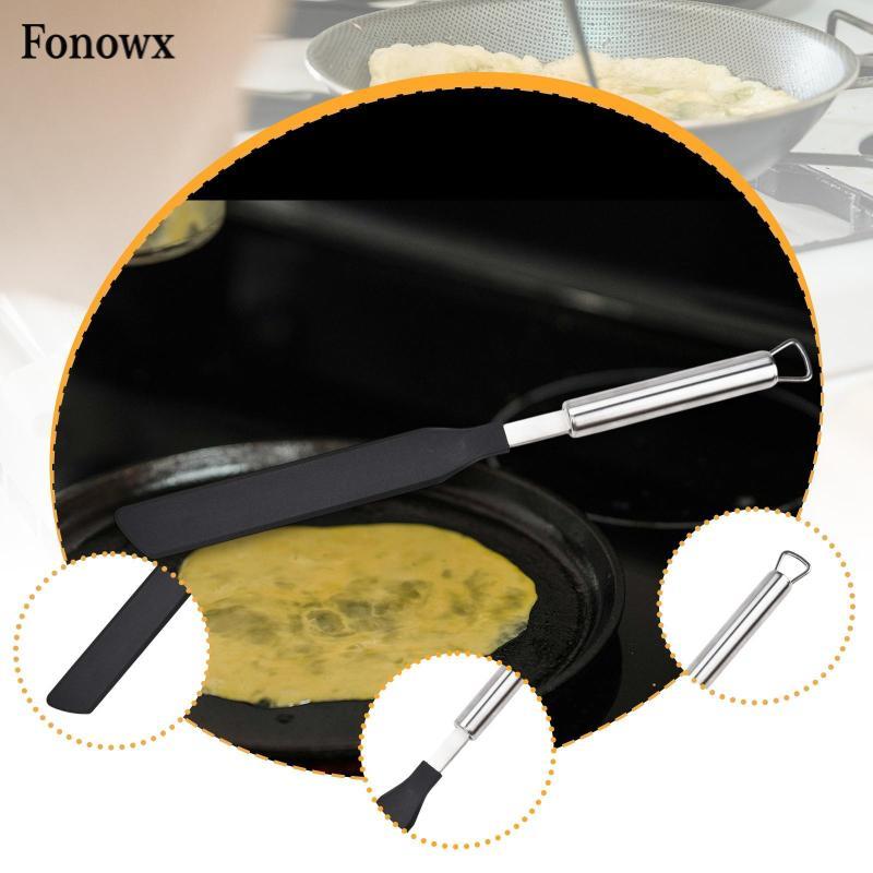 Fonowx Stainless Steel Crepe Spatula with Hanging Hole, Kitchen Utensil ...