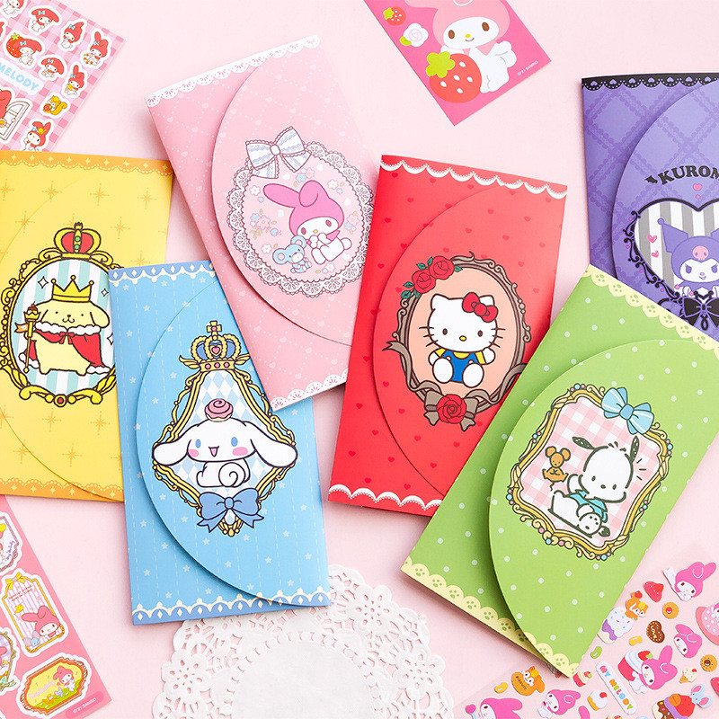 Three-fold Sticker Set Cute Cartoon Handbook Sticker diy Small Sticker ...
