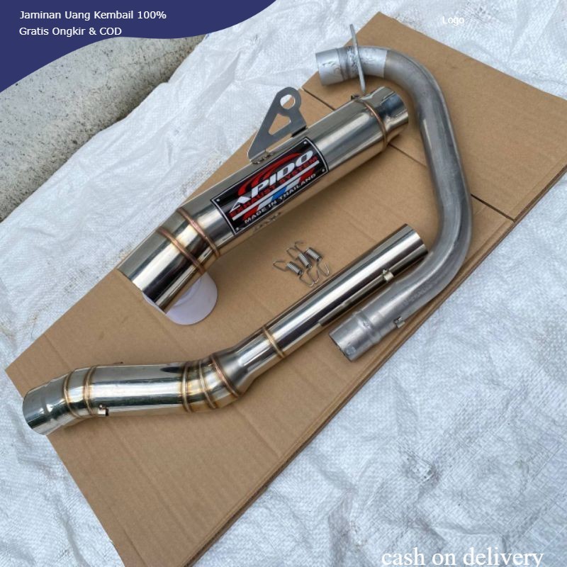 Tambutsuo super open spec apido pipe exhaust pipe Muffler open tmx 125 ...