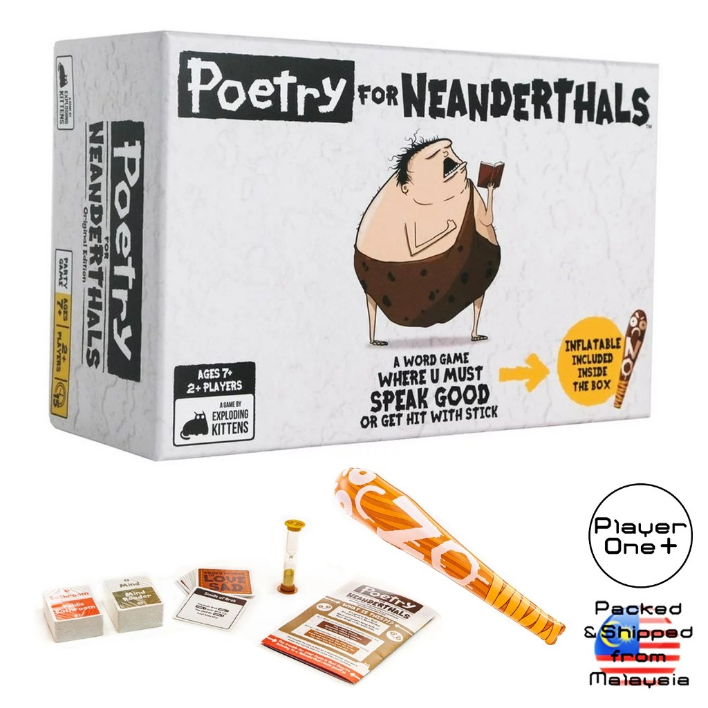 Poetry for Neanderthals Card Games Fun Party Games Guessing Game Family ...