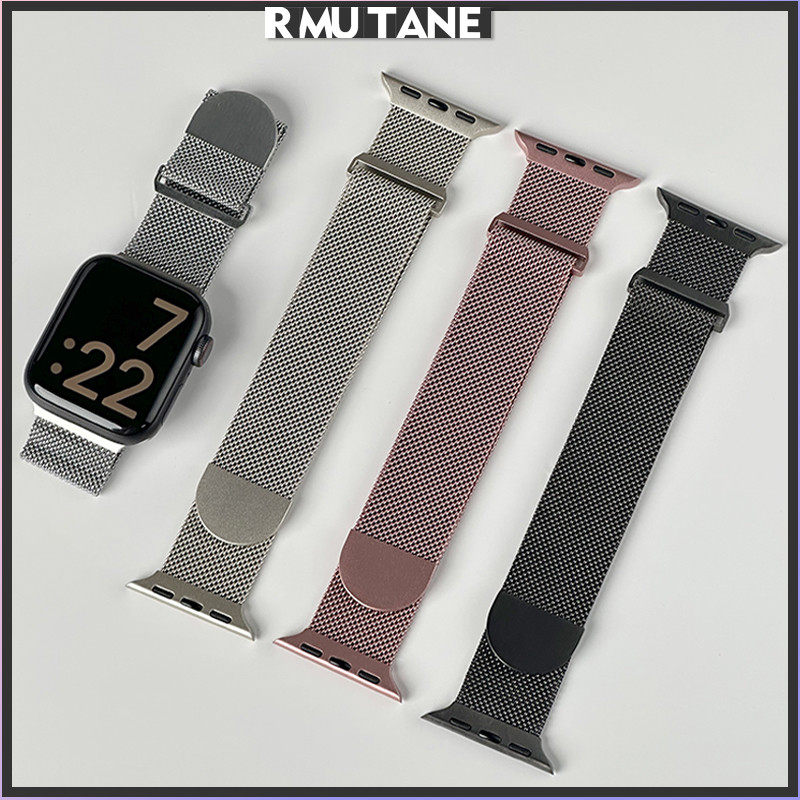 Milanese Loop Stainless Steel Metal Strap for Smartwatch Ultra 3 2 SE 3 ...
