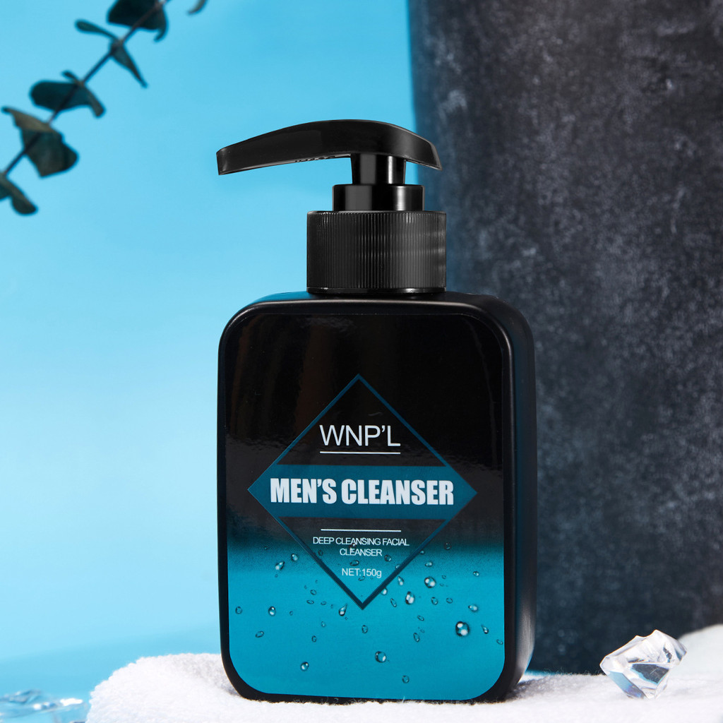 Men's Facial Cleanser Oil Controlling, Hydrating, and Moisturizing Deep ...