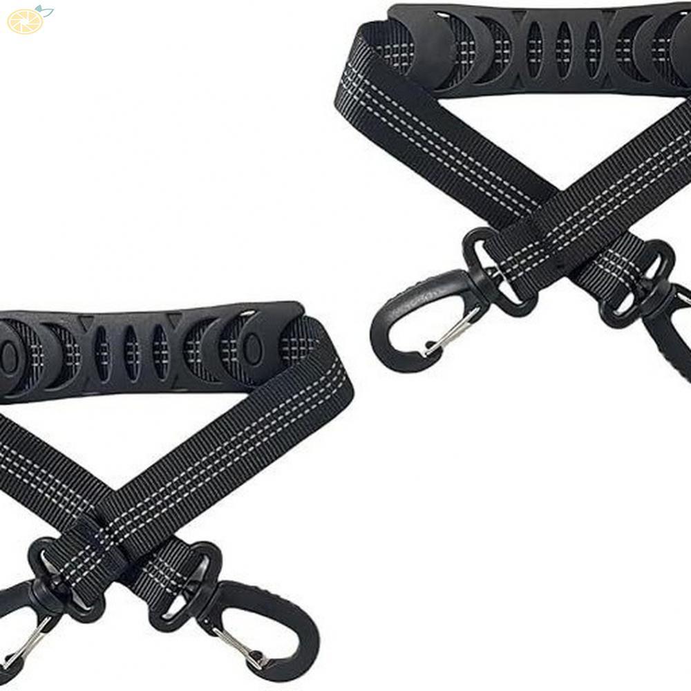 2 Pack Nylon Ski Boot Carry Straps with Rotating Buckle for Snowboard ...