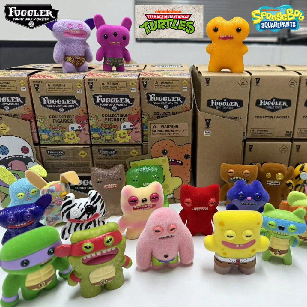 {ORIGINAL} FUGGLER SERIES 2 FUNNY UGLY MONSTER BLIND BOX FIGURES ...