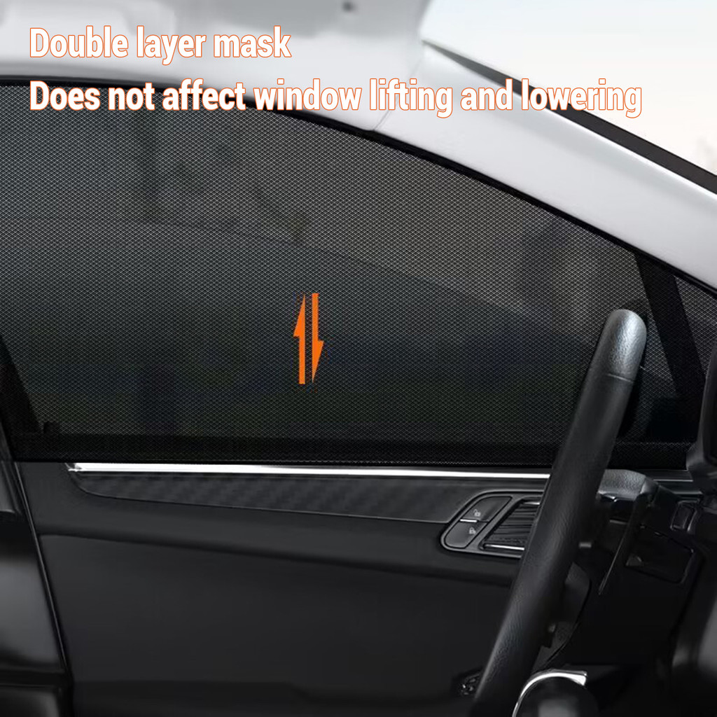 Universal Sunscreen Car Window Shades UV Protections Breathable Mesh ...