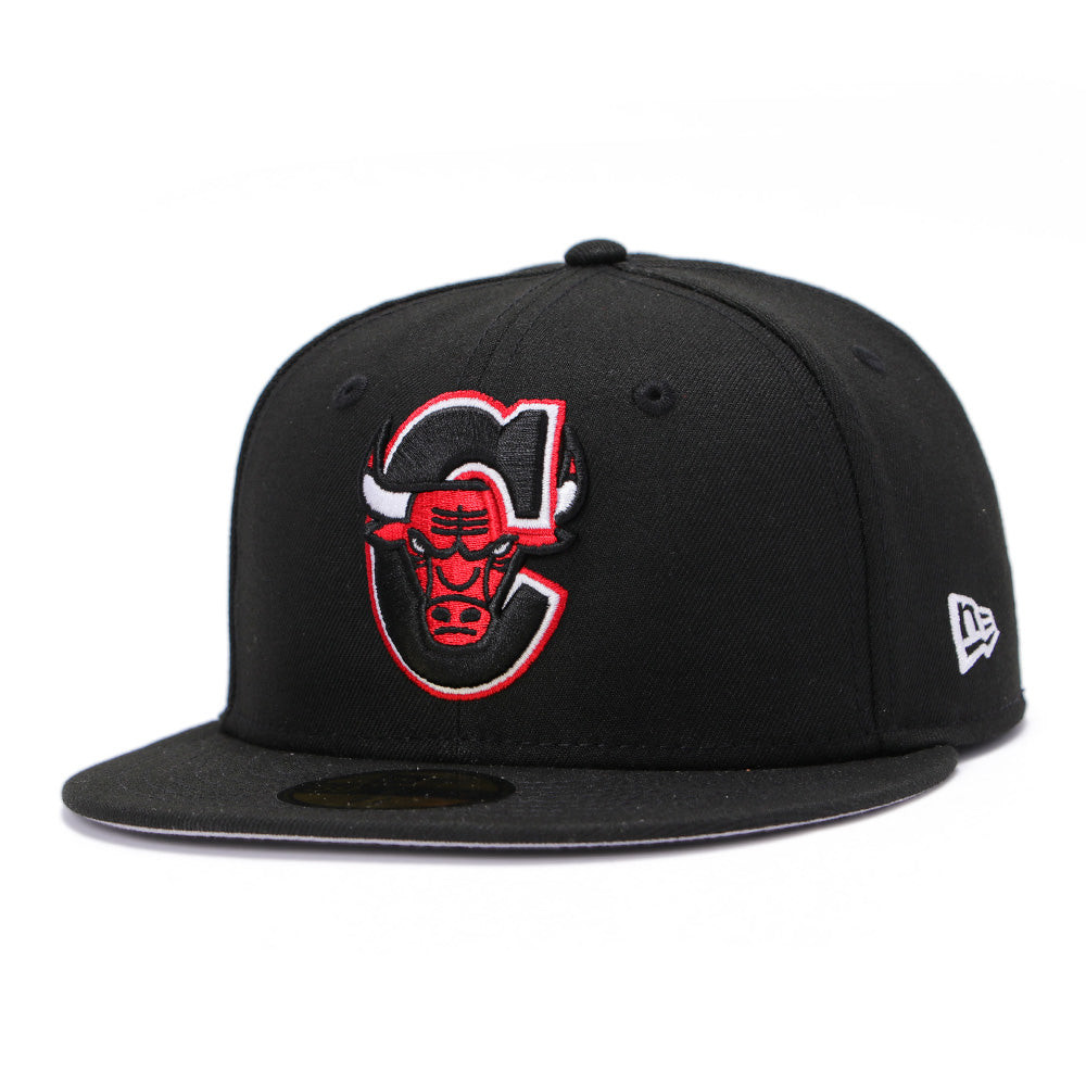 New Era Chicago Bulls Deceptor Collection Black 59FIFTY Fitted Cap ...