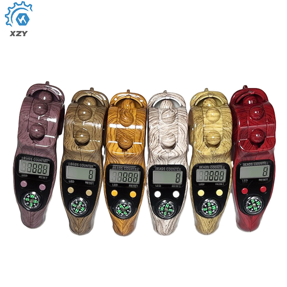 Wood Grain Electronic Decompression Counter Ball Counter Manual ...