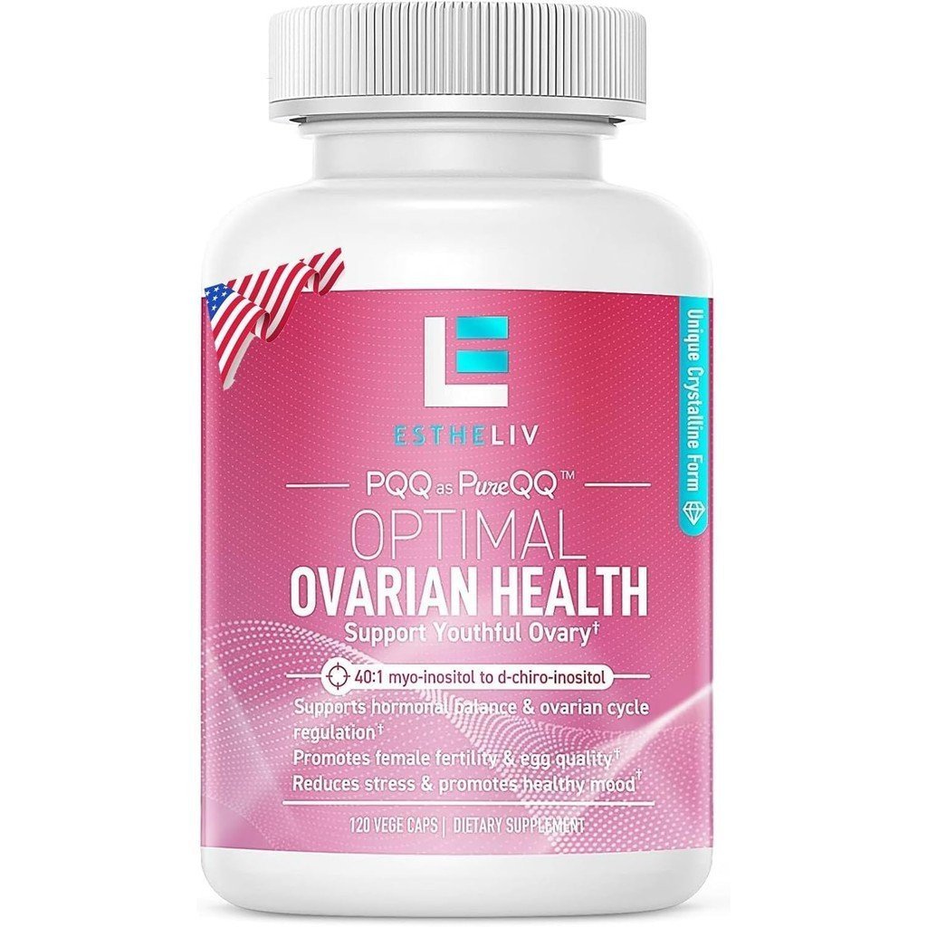Inositol Ovarian Health Support 120 VegeCaps Supplements for Women, Myo ...