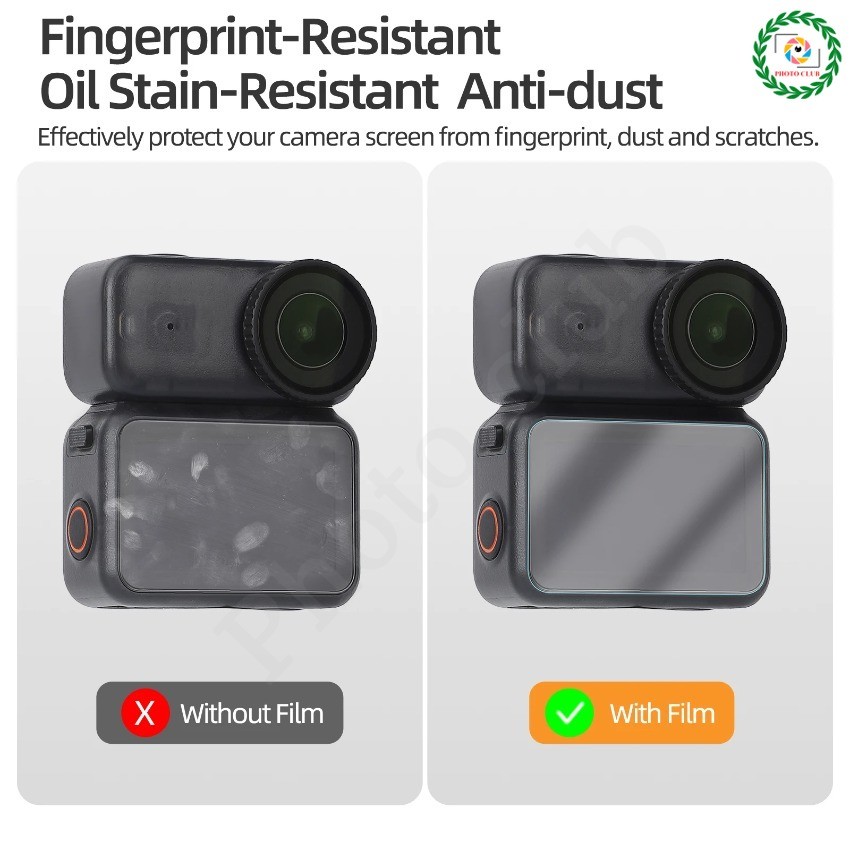 For DJI Osmo Nano HD Screen Protector Film | Ultra-Clear Lens hydrogel ...