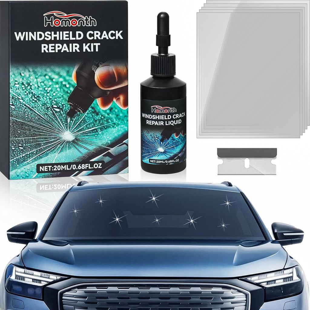 Gam cermin kereta retak 100% Traceless repair Windscreen repair kit ...